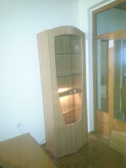 Izložbena vitrina ormar sa staklenim policama i rasvjetom