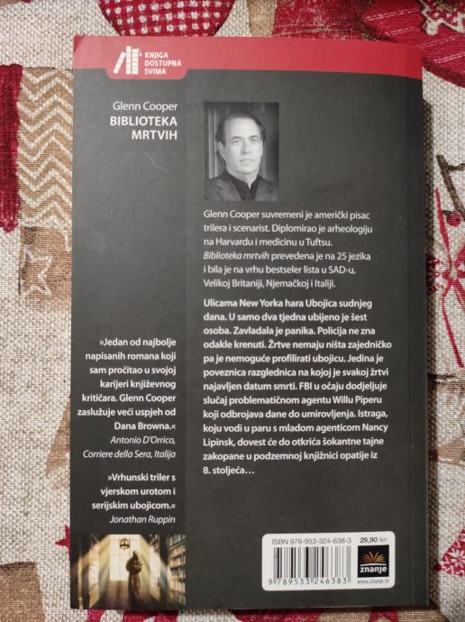 Glenn Cooper Biblioteka mrtvih