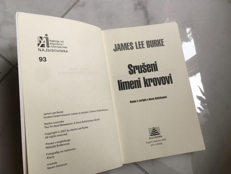 LEE BURKE, Srušeni limeni krovovi