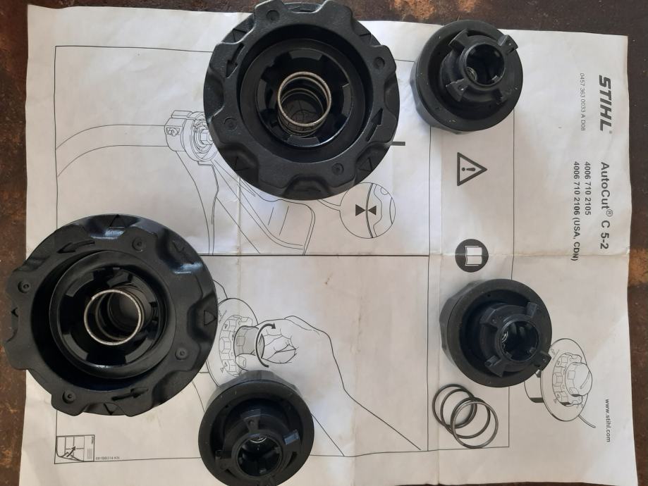 Dijelovi glave kose AutoCut C 5-2 za trimere STIHL
