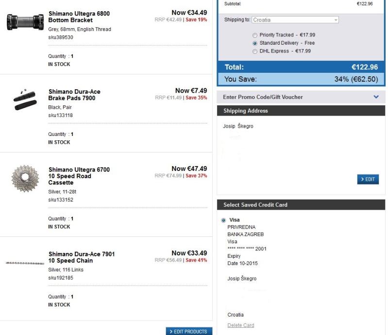 Trkaći cestovnjak EYBL SPDM COMP, FSA+105+Continental 4000S