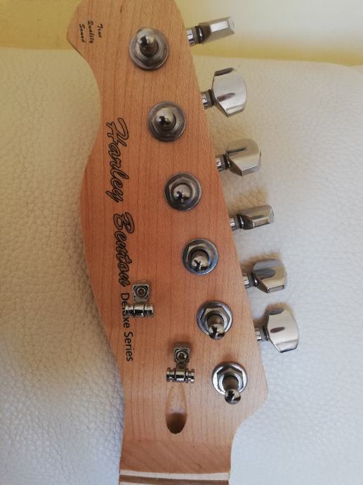 Harley Benton Telecaster vrat rev. headstock Deluxe Series