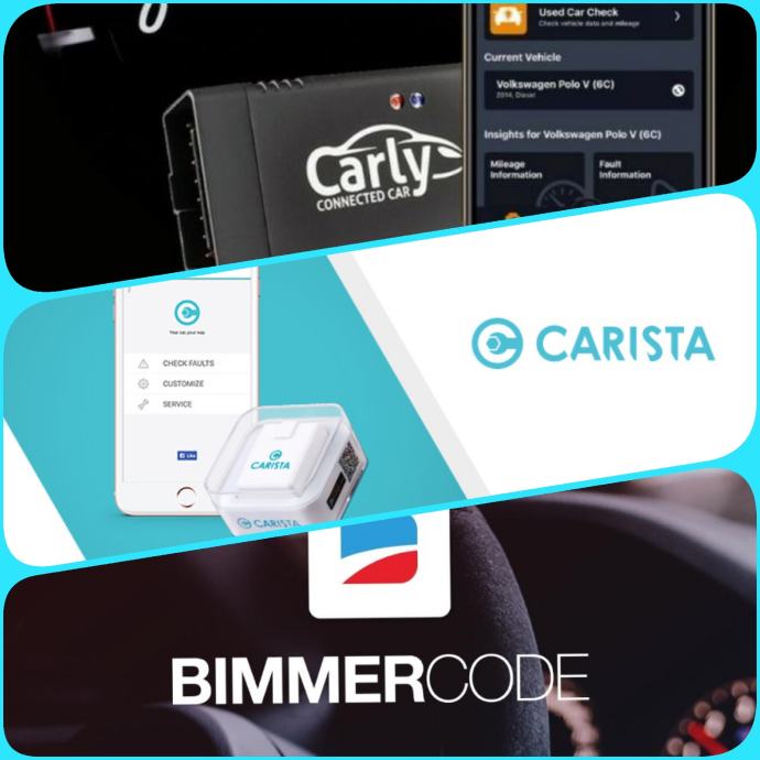CARISTA, BIMMERCODE, CARLY