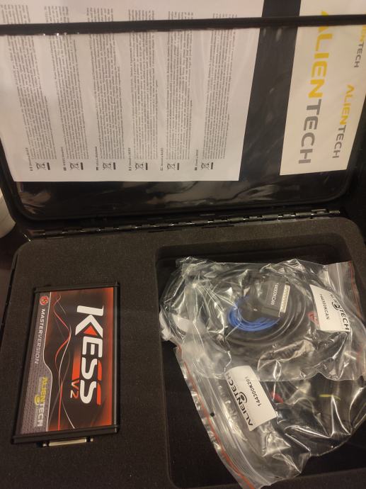 ORIGINAL Alientech Kess v2 MASTER Car+Bike Tuning Tool