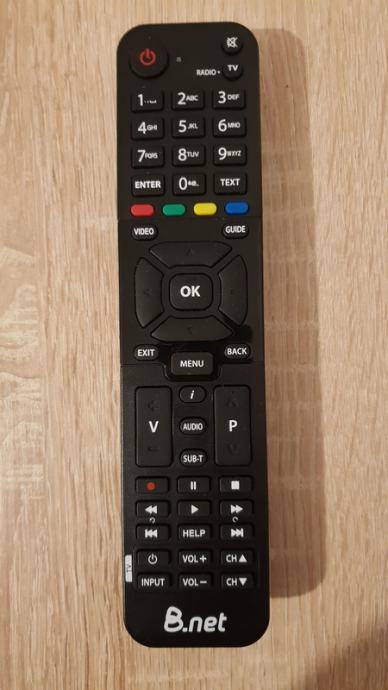 BNET - daljinski za prijemnik