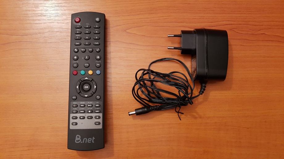 Daljinski i punjač za Bnet receiver; Zagreb