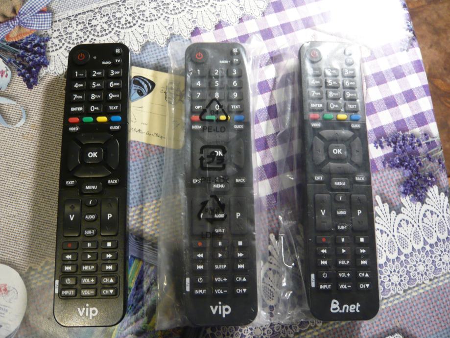 Daljinski upravljač za Bnet, Vip, A1