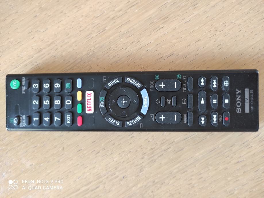 Daljinski upravljač za Sony TV