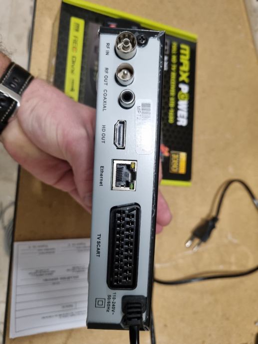 DVB-T2 Full HD prijamnik za zemaljsku televiziju MAX POWER - NOVO*