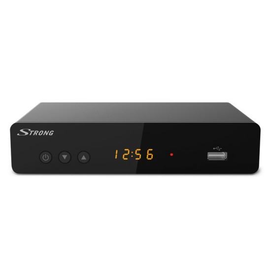 DVB-T2 receiver STRONG SRT 8222, HEVC/H.265, twin tuner