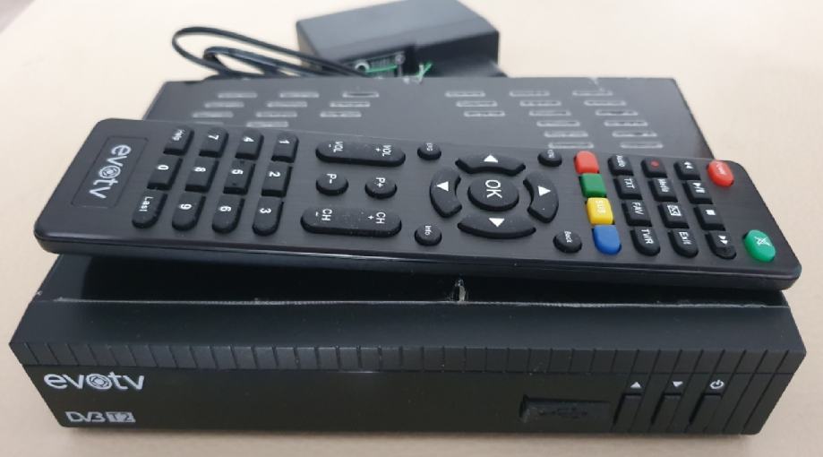EVO TV INTD-9000 DVBT2 HEVC PRIJEMNIK