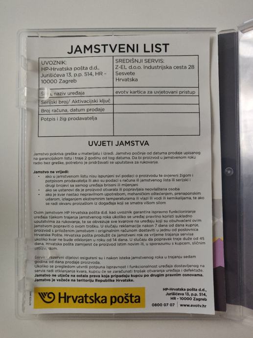 EVO TV KARTICA CI MODUL