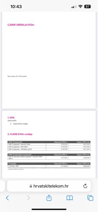 EVOtv modul (CA modul)