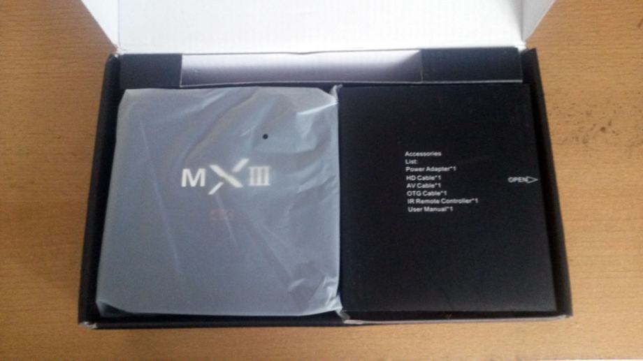 MX3 android TV box XBMC player Smart TV