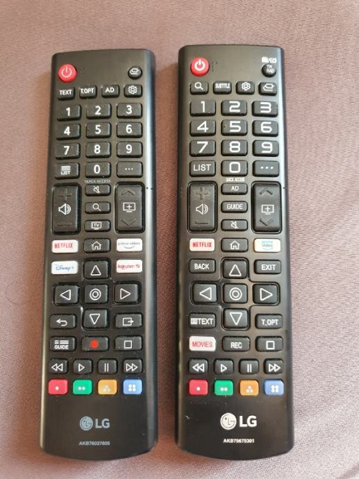 ORIGINALNI daljinski upravljač za LG televizore