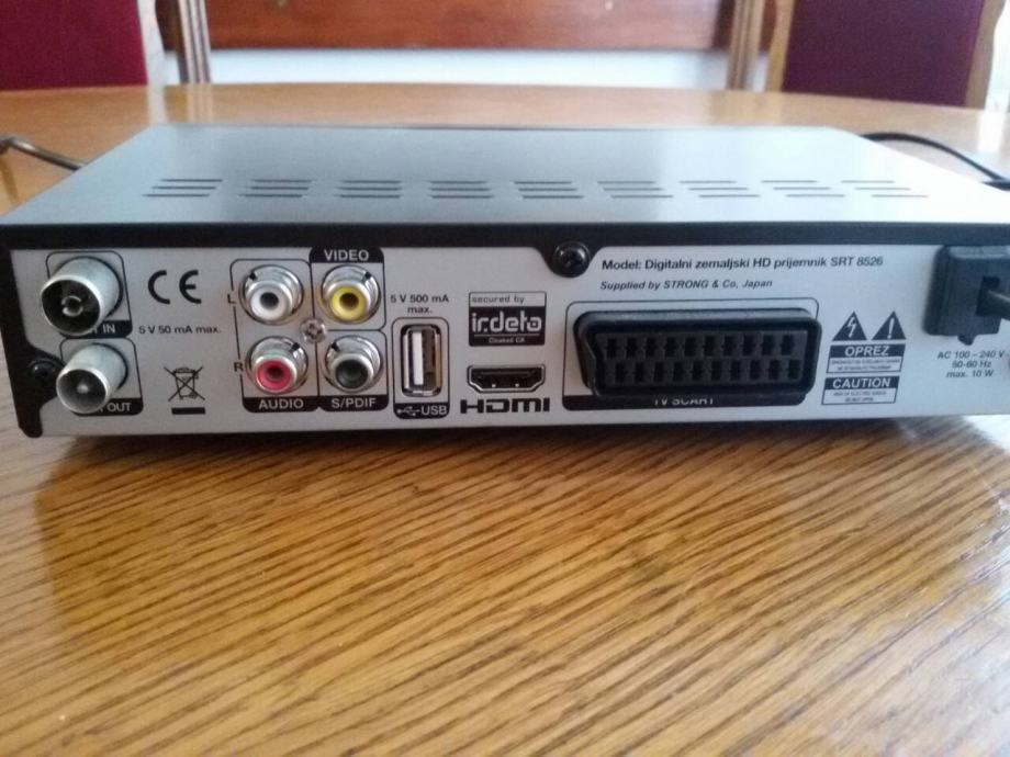 RECIVER STRONG DVBT-2 HD EVO TV