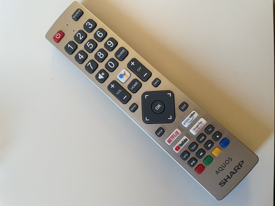 SHARP AQUOS daljinski upravljač