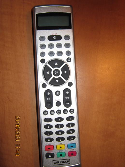 Univerzalni daljinski upravljač Welltech