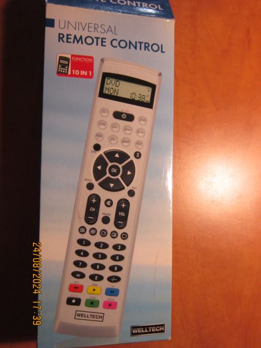 Univerzalni daljinski upravljač Welltech