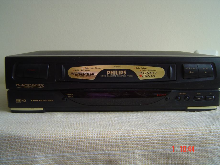 VCR PHILIPS VCR 296