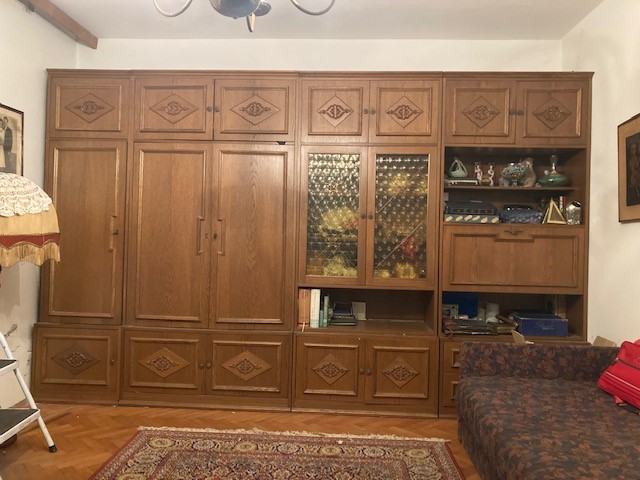 Hrastov regal 350 cm