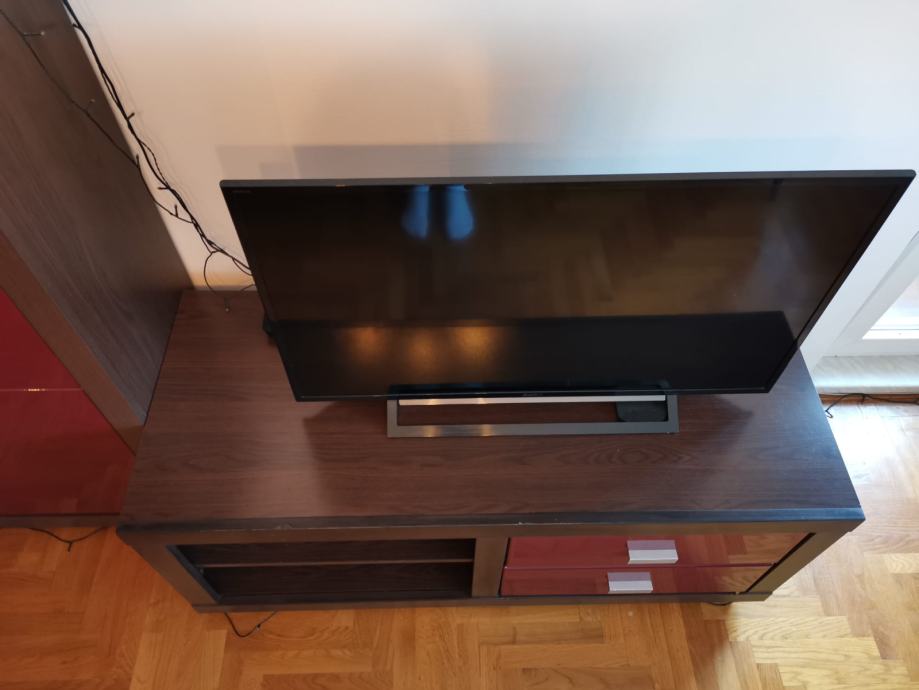 Regal za dnevni boravak (regal, vitrina i TV ormar)