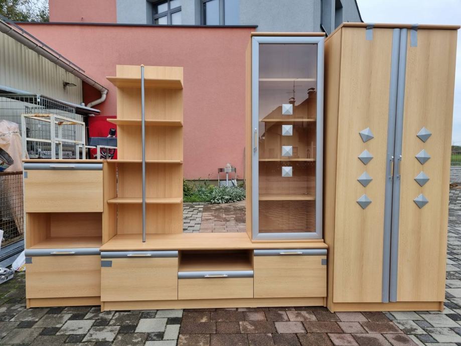 regal za TV+ormar+ormarić