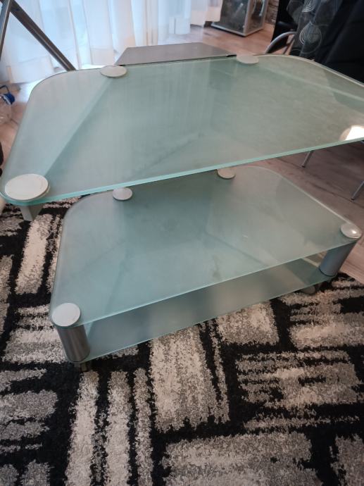 Stolić za TV stakleni