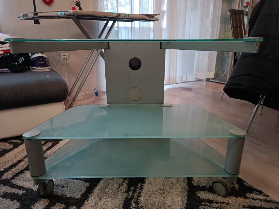 Stolić za TV stakleni