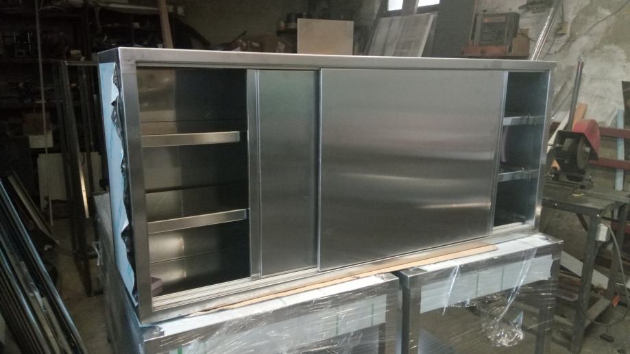 INOX viseci element zatvoreni 1200x400x600mm- 2450 kn