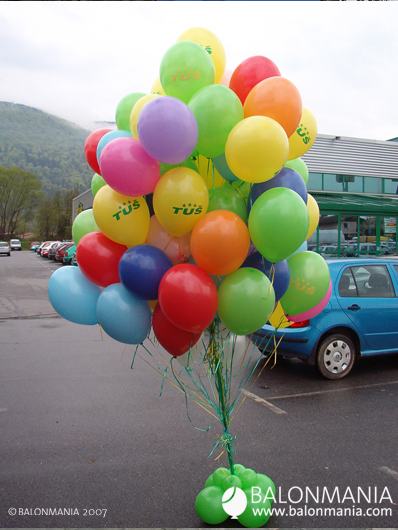 Helij baloni manometar boce...