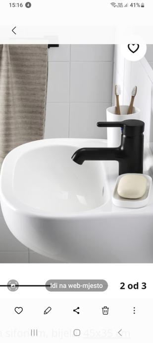 Ikea umivaonik 45x35 cm