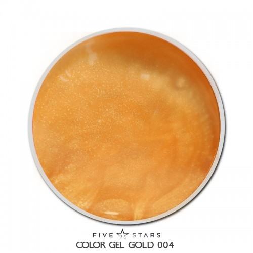 5 STARS UV/LED COLOR GEL GOLD