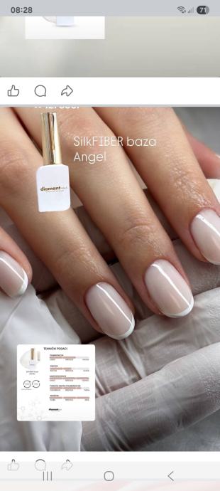 Fiber baza za nokte