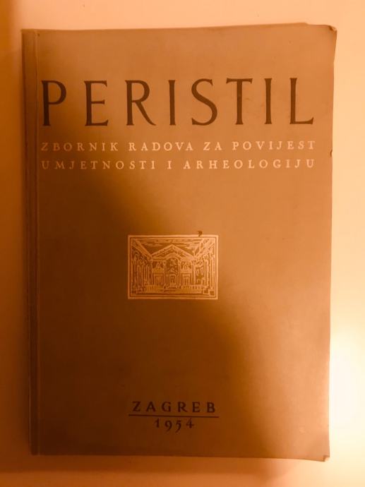 Peristil - 1954, zbornik radova za povijest umjetnosti i arheologiju