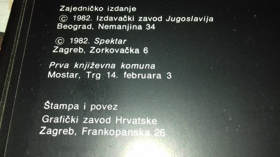 Umetnost na tlu Jugoslavije, komplet od 6 knjiga - 1982. godina