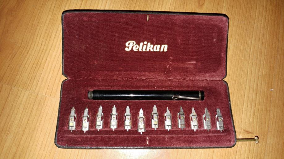 Pelikan Graphos Vintage Red Set
