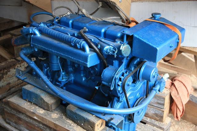 Brodski motor Perkins 90ks i kopča