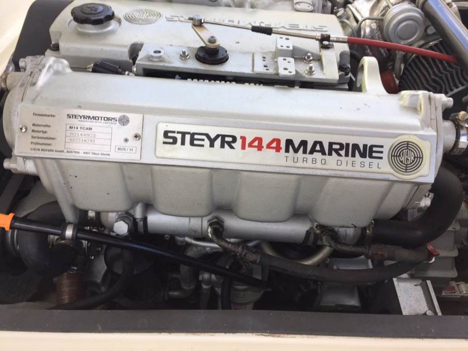 PRILIKA! Steyr marine diesel 144ks, kopča ZF45A, 520RS 2011.GODINA