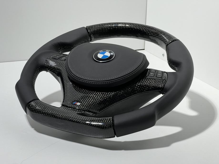 Carbon Custom M Volan za BMW E90 E91 E92 E93 E81 E82 E87