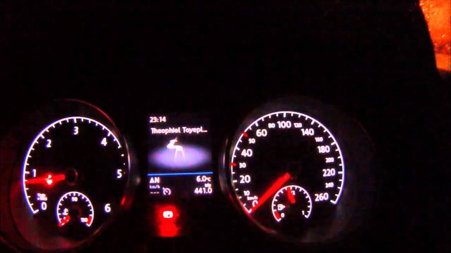 GOLF VII PREMIUM INSTRUMENT TABLA KILOMETAR SAT U BOJI 3D!