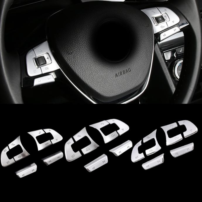 VW GOLF 7 PASSAT B6 B8 CHROME TIPKE KOMANDE VOLANA