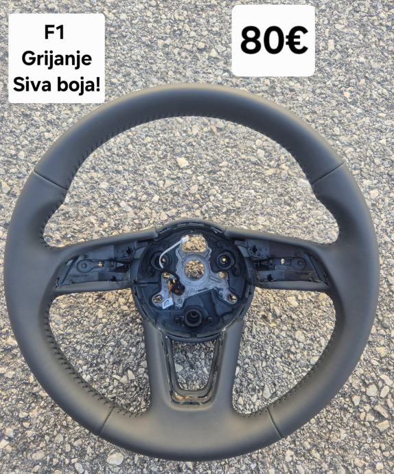 Audi A3 8V A4 8W B9 A5 F5 Q2 Volan S RS Line F1