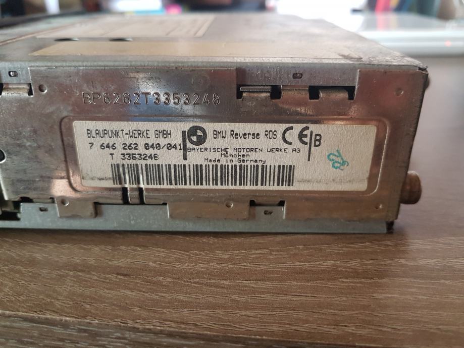BMW E30 blaupunkt reverse rds radio