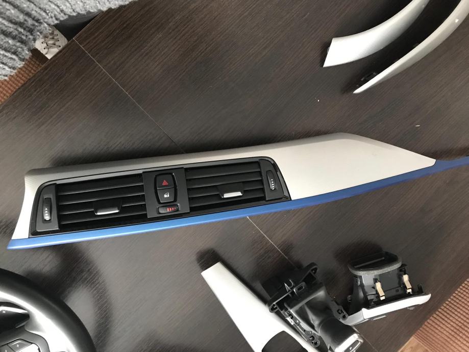 BMW F30 F31 F32 Lajsne M paket Hexagon, pravi aluminij, komplet!