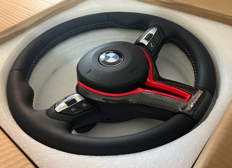 Bmw m volan f10 f20 f30 f32 .. m2/3/4/5/6 custom carbon karbon