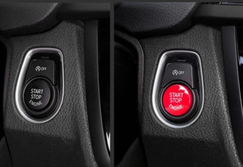 BMW START- STOP TIPKA CRVENA