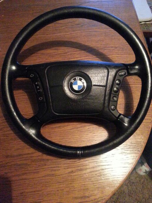 Bmw e36,e46,e38,e39 kožni mf volan s air bag-om i tempomatom