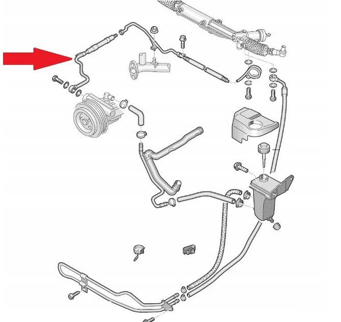CIJEV SERVO VOLANA AUDI A4 B6 CRIJEVO SERVO VOLANA AUDI A4 B6