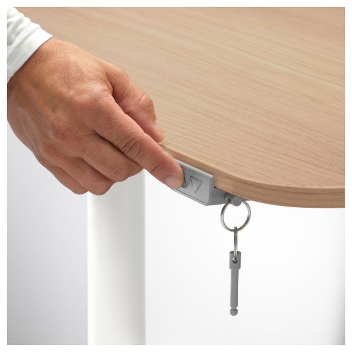 BEKANT Uredski stol sa elektro motorom / Podizni stol / Ikea